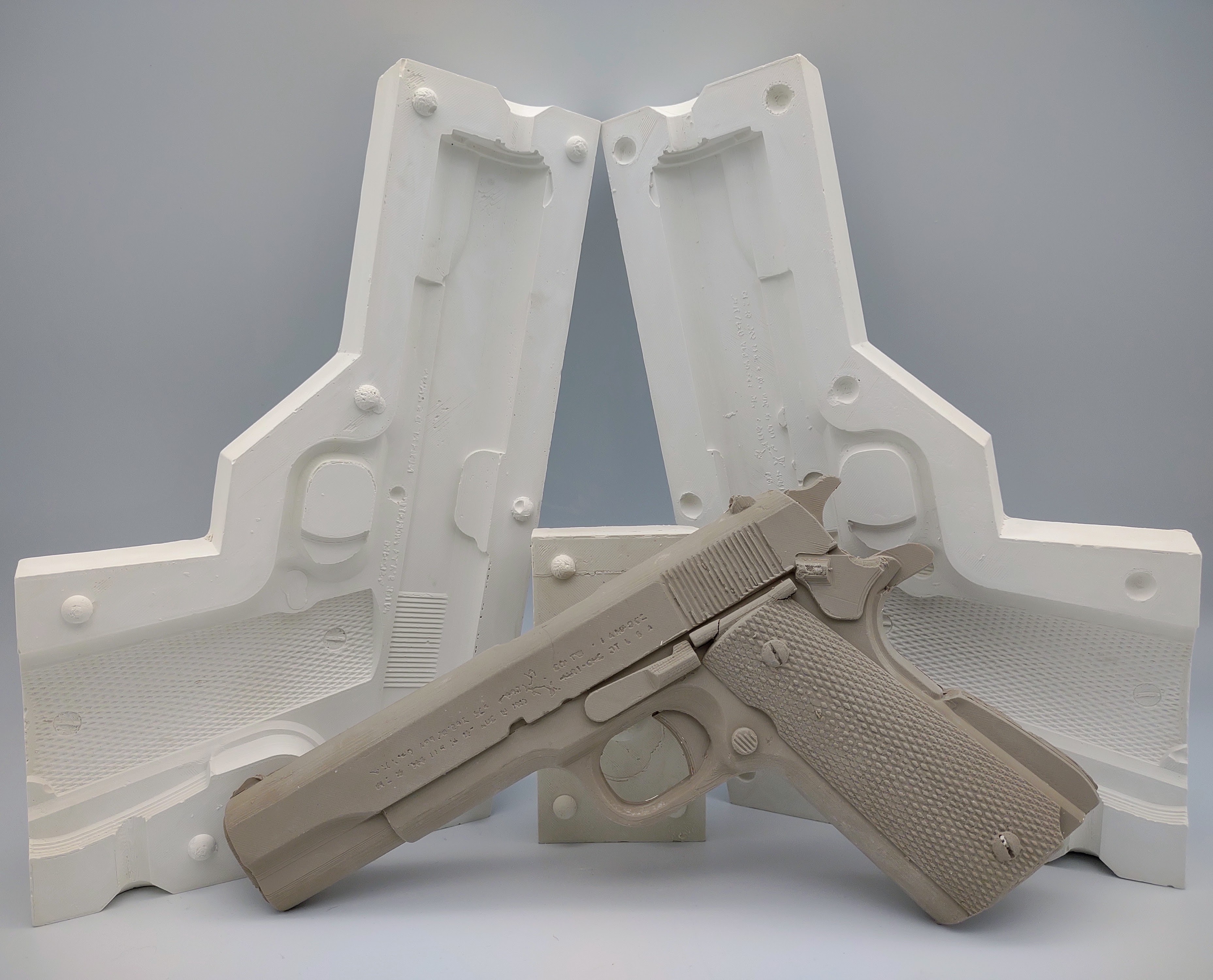 9mm Pistol Pipe Mold - HotCakesUSA