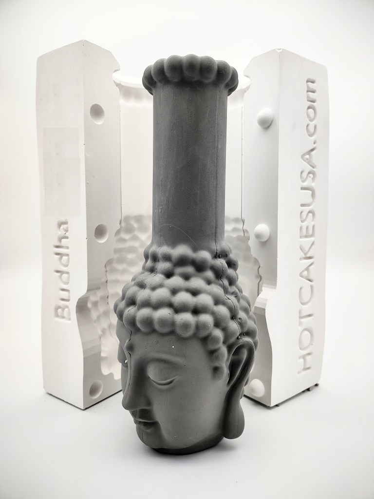 Buddha Bong Mold Geisha 10" - HotCakesUSA